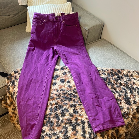 Urban Outfitters | Jeans | Purple Mom Jean Type Of Fit Pants From Urban ...